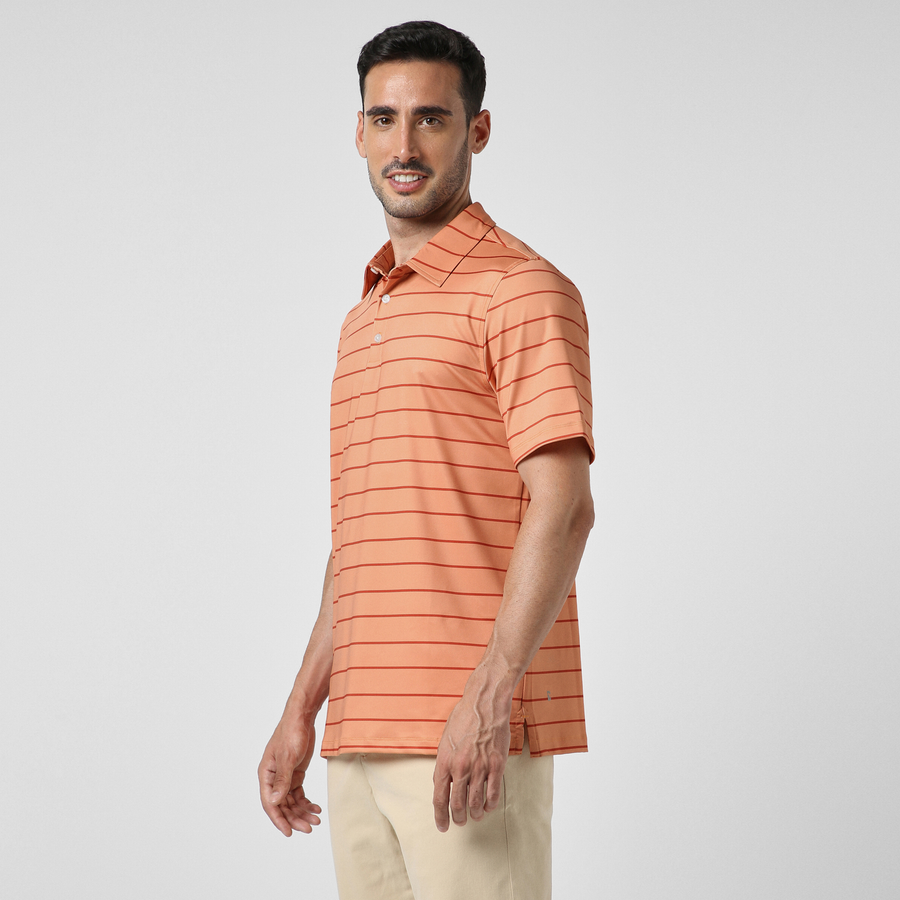 Men's Performance Stripe Polo | Bearbottom